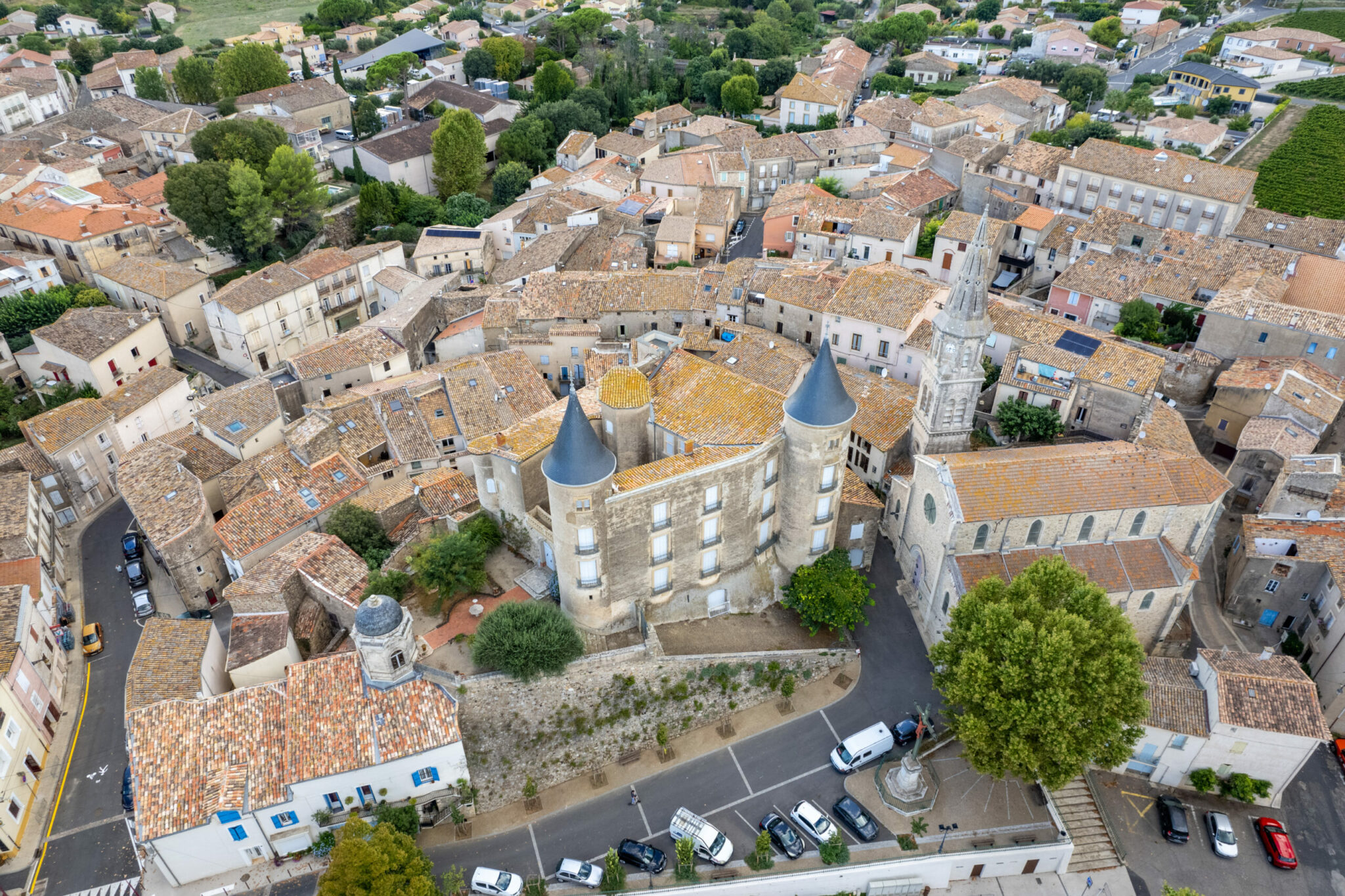 Pouzolles Vue du Ciel – Camille Muzard